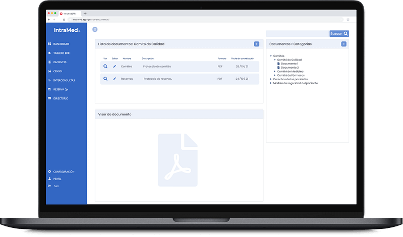 Gestión Documental – intraMed
